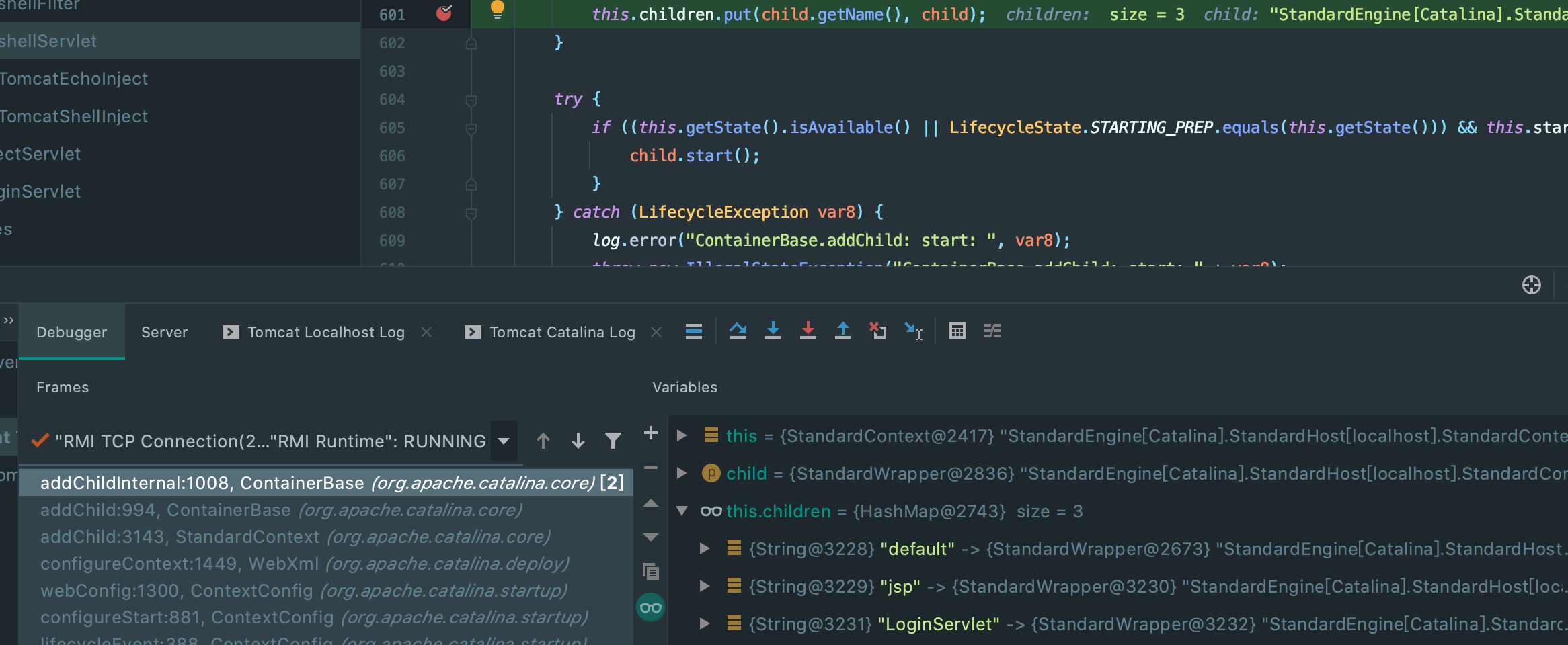 Tomcat Servlet型内存shell - osword's blog